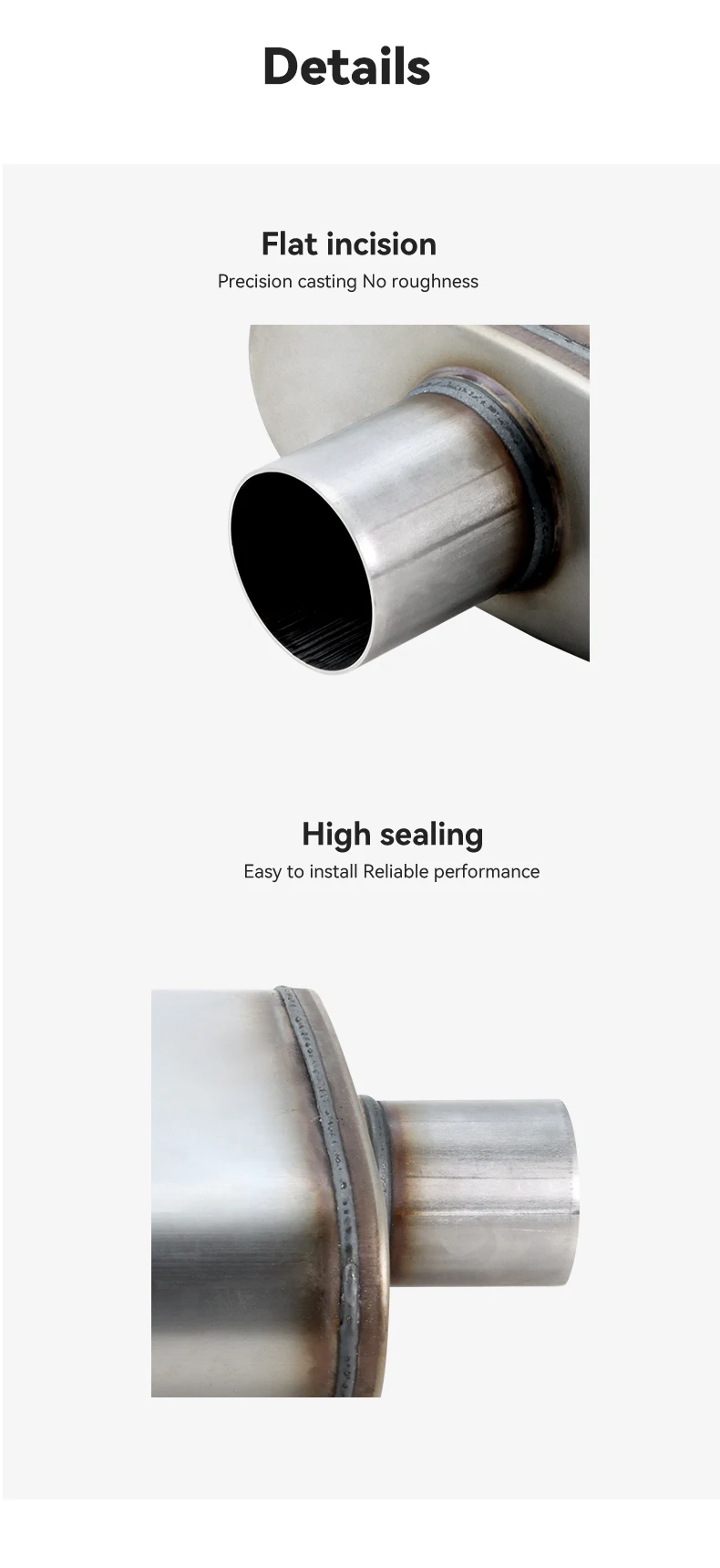 Magnaflow Exhaust Muffler - Universal Fit, 409 Stainless Steel