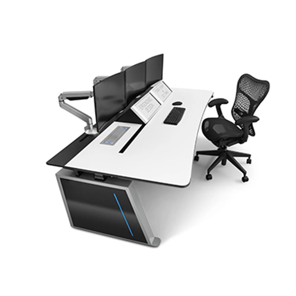 Control Tower Control Room Console In The Dispatch Center Security ...