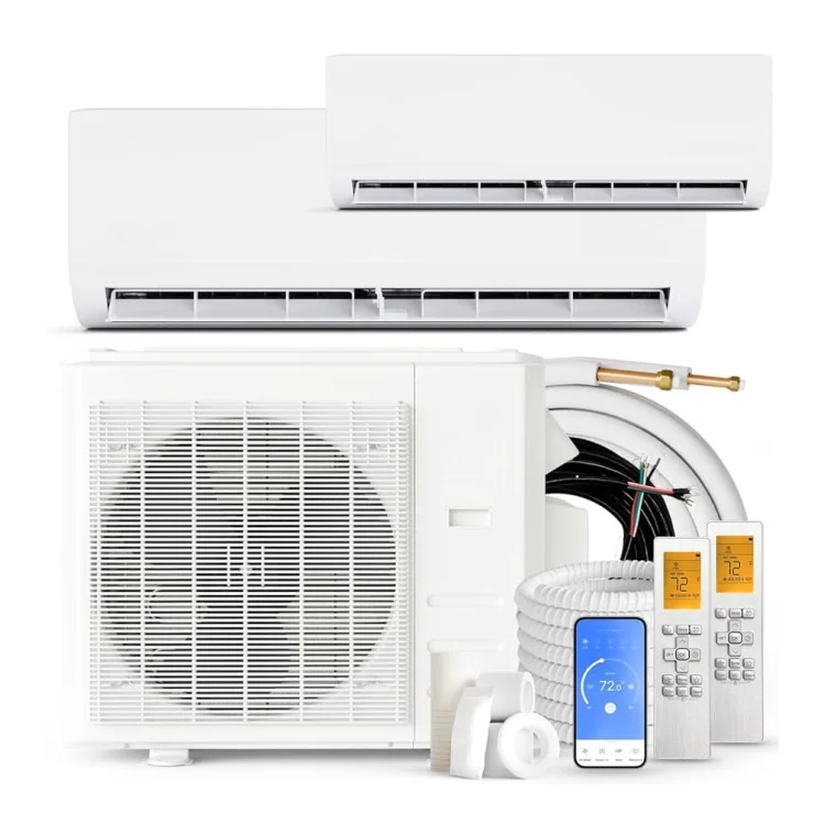 Multi Split Air Conditioner Air Cooling And Heating System Dc Inverter ...