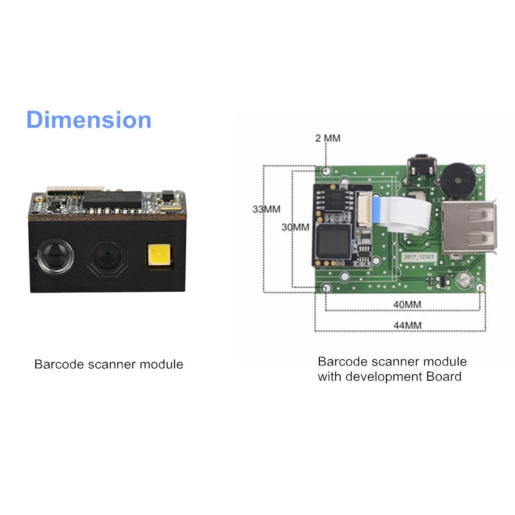 2D OEM Barcode Scanner Module - Fast and Reliable Scanning
