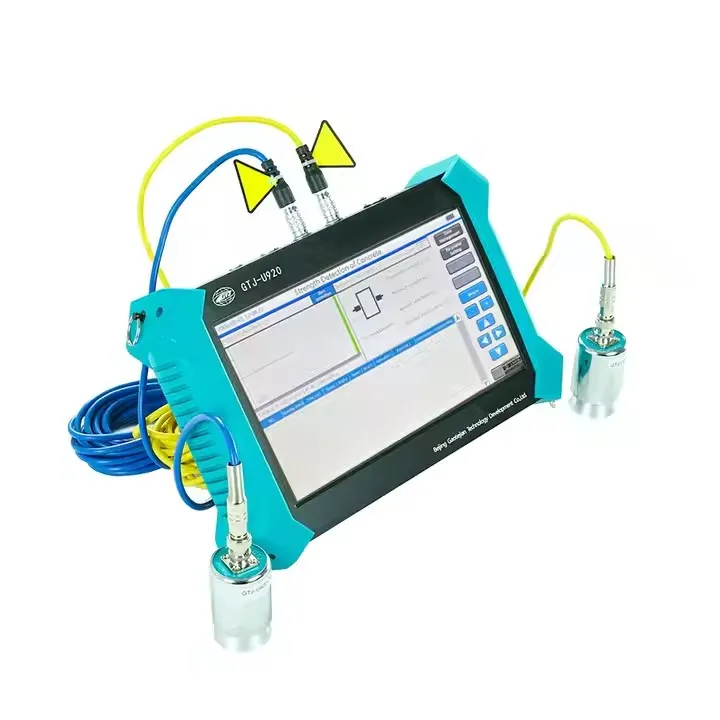 ASTM 220V Ultrasonic Pulse Velocity Testing Equipment Concrete for Test ...