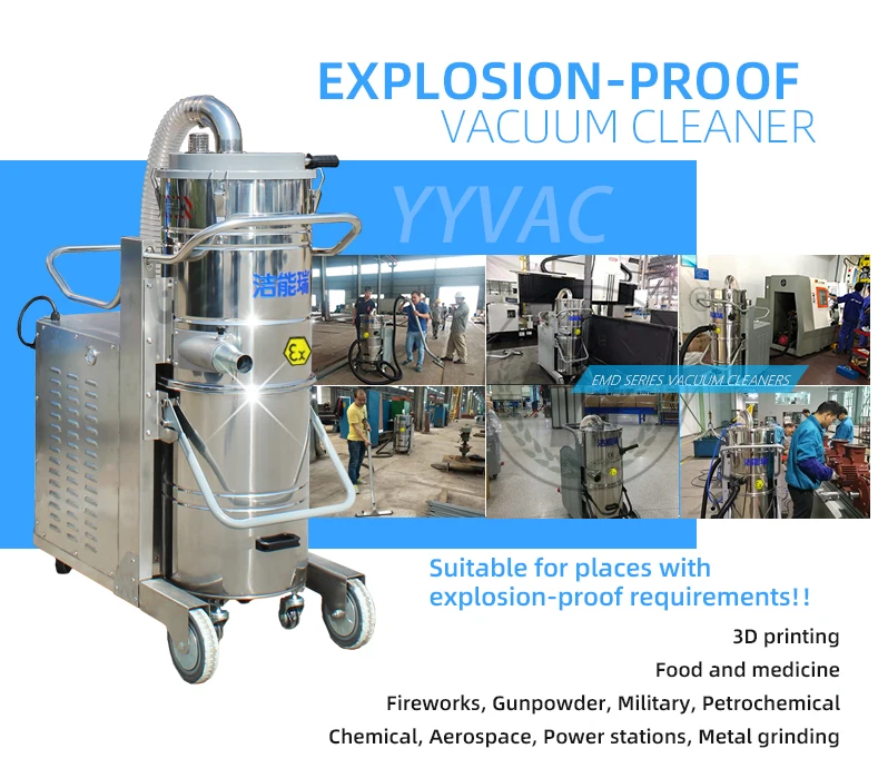 Yyvac Three-phase Electricity Heavy Duty Industrial Professional Atex ...