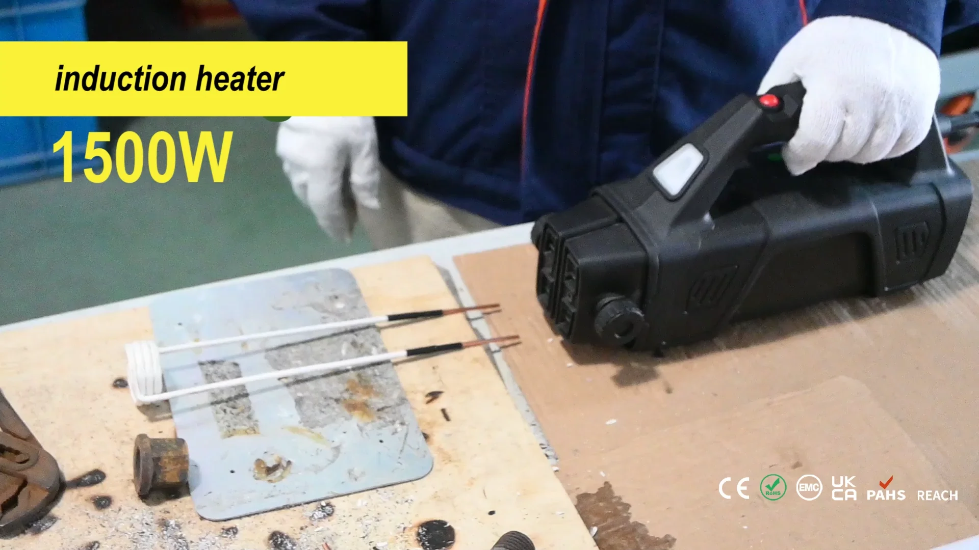 1500w Magnetic Induction Heater /flameless Induction Heater With 6 ...