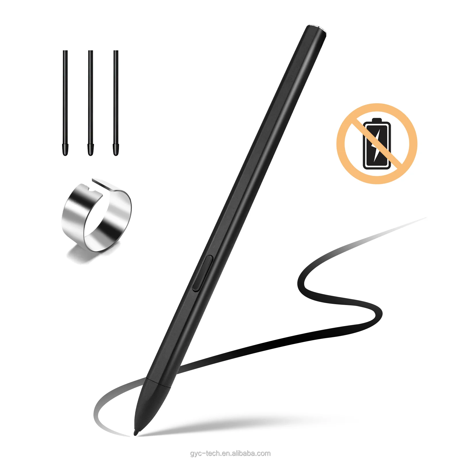 New Pencil For Wacom Pen With With Custom Logo Wiring Drawing 4096 Pressure Sensitivity Magnetic ...