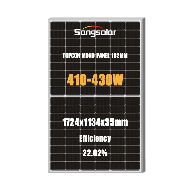 Topcon Double Glass 108 Cells 430w Module 10bb 410w 420w 430w 22.02% Efficiency Anti Pid/ Low ...