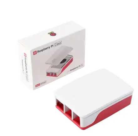 Official Raspberry Pi Case For Raspberry Pi 5,Built-in Cooling Fan,Red ...