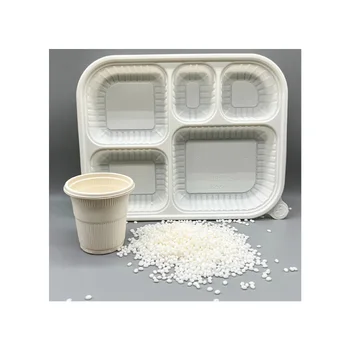 Biodegradable Plastic Raw Materials Pbat/pla/pha/pbs/psm/pcl/pva/starch ...