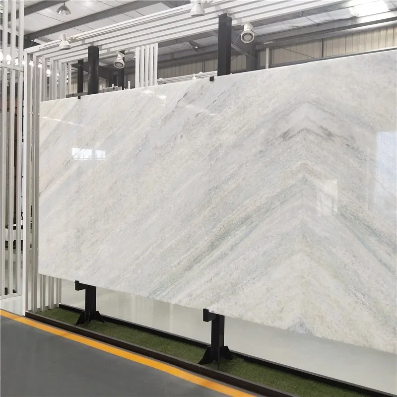 Italian Blue Crystal Marble Stone White Color Blue Marble Slab Book ...