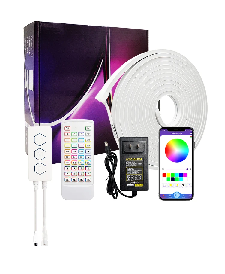 Neon Led Strip Light Rgbic Dream Color 5m Ip67 Ip68 Waterproof Smd2835 ...