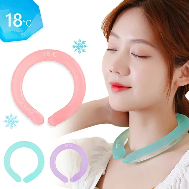 Gel King PCM Freeze Cooling Neck Ring - Customizable Size