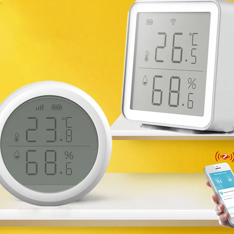 Mini Iot Temperature And Humidity Sensor Wireless Smart Home Wifi ...