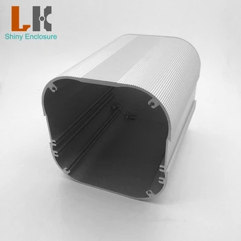 Custom Pcb Enclosure Extruded Aluminum Box Enclosure Round Aluminium ...