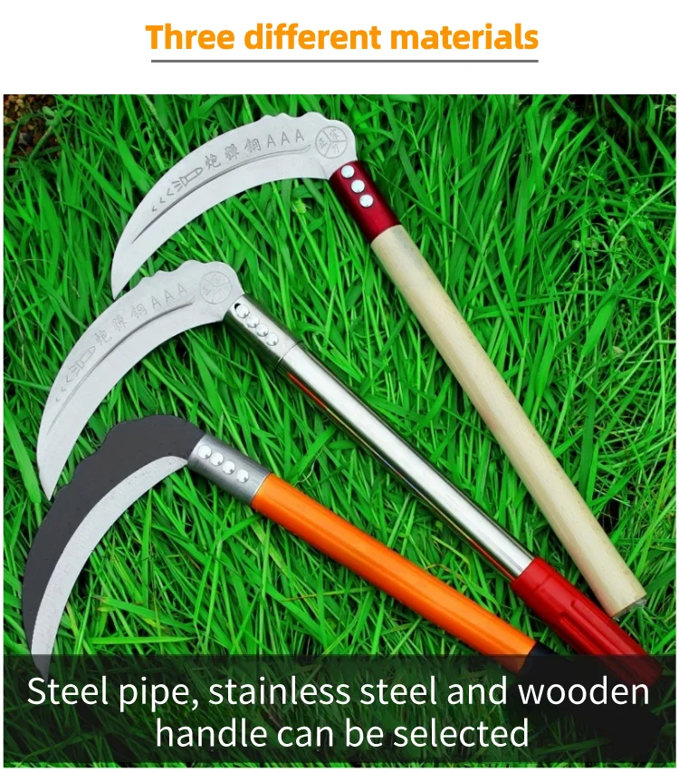 All Steel Outdoor Corn Harvest Gardening Hand Sickle