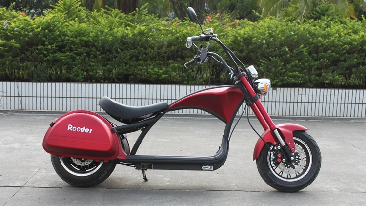 Moped Roller Mangoseen M2 M8 Rooder M1 2000W 60V 30Ah Chopper Style ...