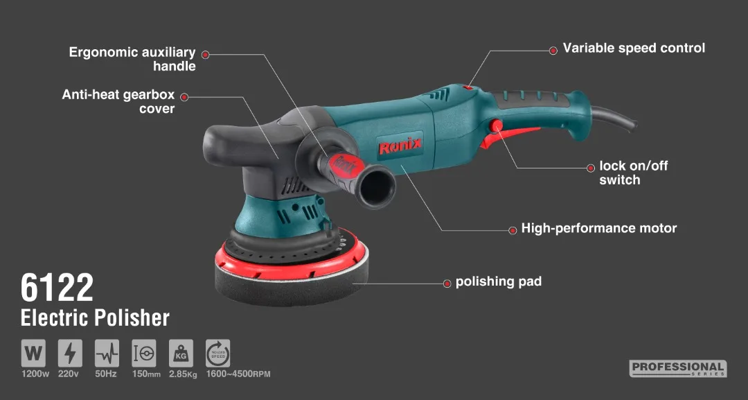 Ronix 6122 Premium Quality Car Surface Polishers Wholesale Manufacturer ...