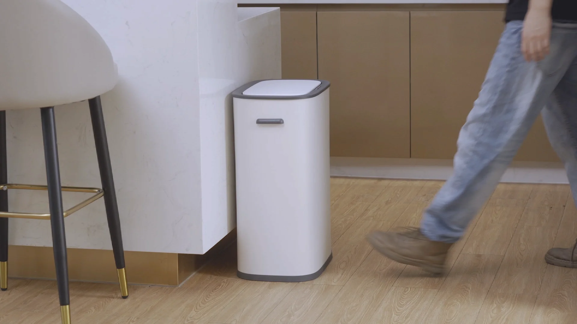 Rectangle Waste Bin Stainless Steel Trash Can Steel Garbage Bin - Buy ...