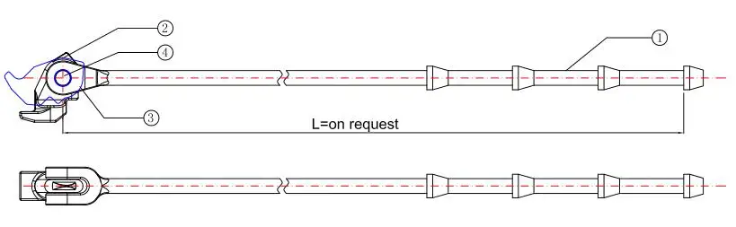 Iso Container Fitting Factory Lashing Rod Lashing Bar - Buy Lashing Bar ...
