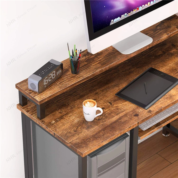 Modern And Simple Desktop Industrial Morden Home Office Desk Computer ...
