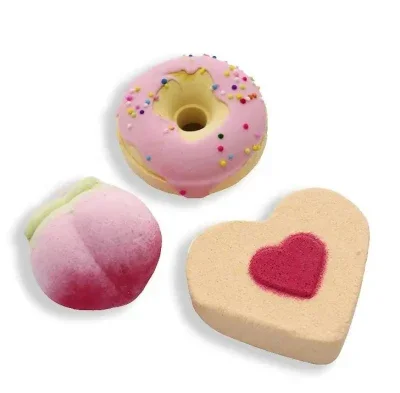 Shaped Bath Fizzies Customized Moisturizing Body Restore Organic 100% ...