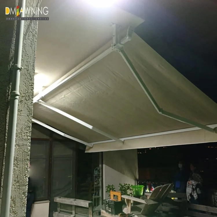 Manual Retraction Slope Patio Awning - Durable & Stylish