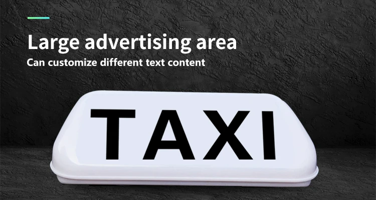 Transparent Led Line Light Box Taxi Top Led Display/car Top Sign Led ...