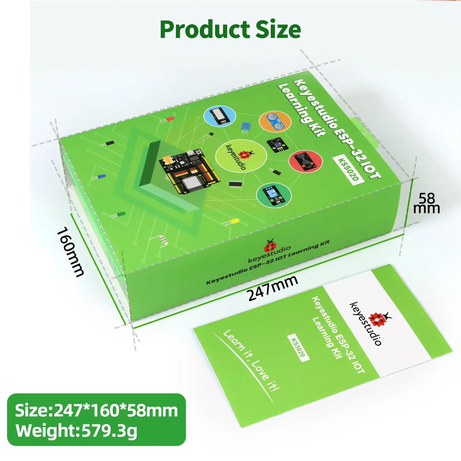 Keyestudio ESP-32 IOT Learning Kit - Fun Programming Projects