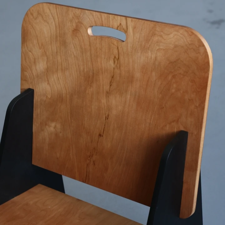 Wooden Panel Chair,Leisure Chair,Modern Simple Style,Suitable For Home ...