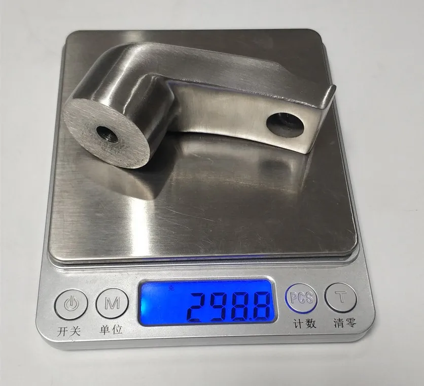 38*25mm Square Tube Offset Mount Post Stainless Steel Back to Back ...