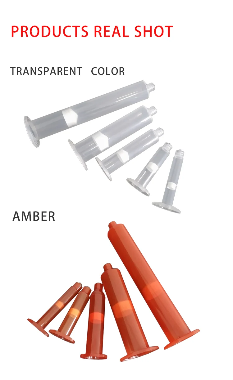 3cc/5cc/10cc/30cc/55cc Pneumatic Black Injector Cylinder Industrial ...