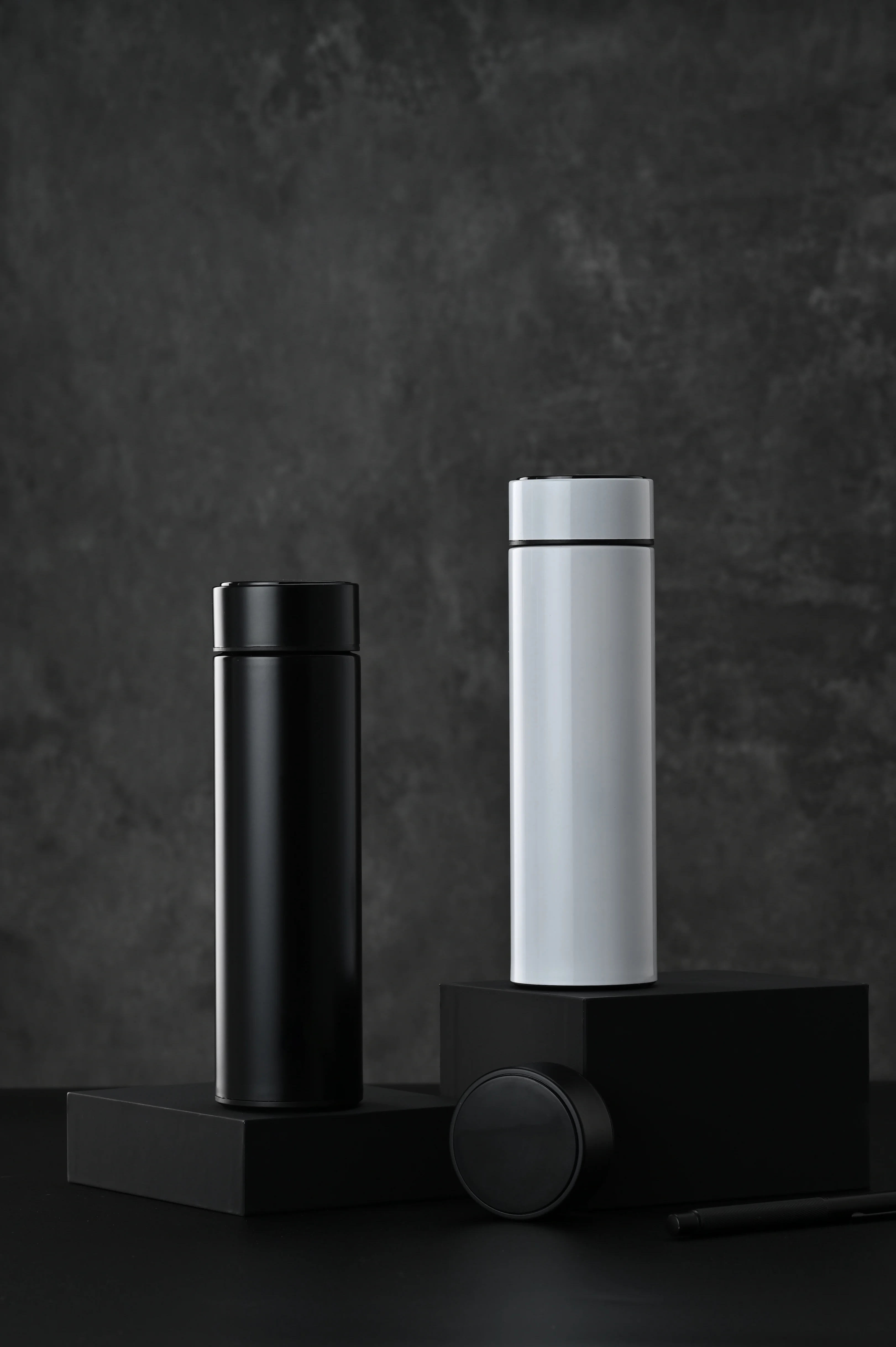 500ml Classic Stainless Steel Vacuum Flask Smart LED Temperature ...