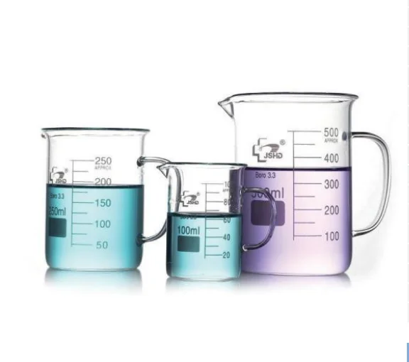 Alpha Plus Beakers Lab Glassware Consumables Beaker With Handle - Buy ...