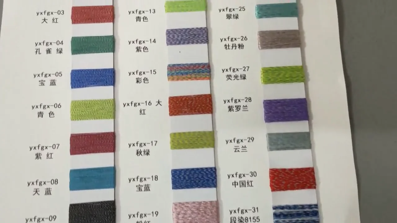 En20471 High Visible Multi Color Orange Polyester Embroidery Thread ...