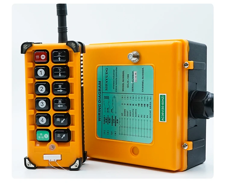 Multi-Channel Smart Waterproof Crane Universal Radio Remote Control ...