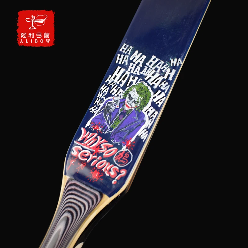 Alibow Traditional Recurve Bow - Custom Exquisite Painted Decoration ...