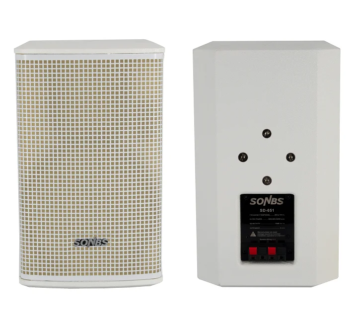 White Full-range Loudspeaker For Conference Room Meeting Room Hall ...