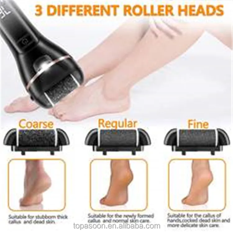 Efficient Feet Callus Removal Tool - Rechargeable Pedicure Trimmer