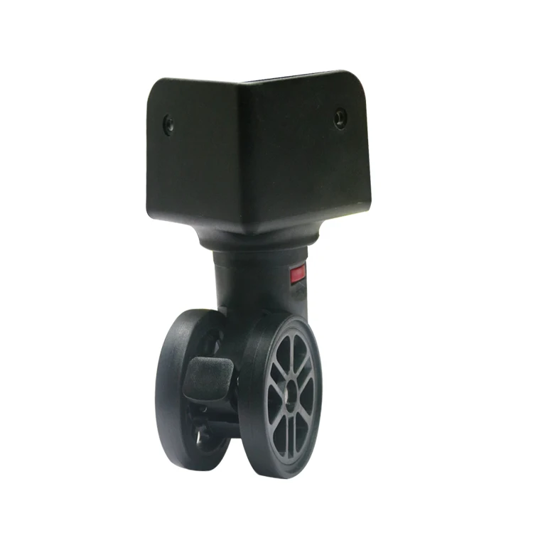 Portable Attachable Black Plastic Removal Replacement Luggage Wheels ...