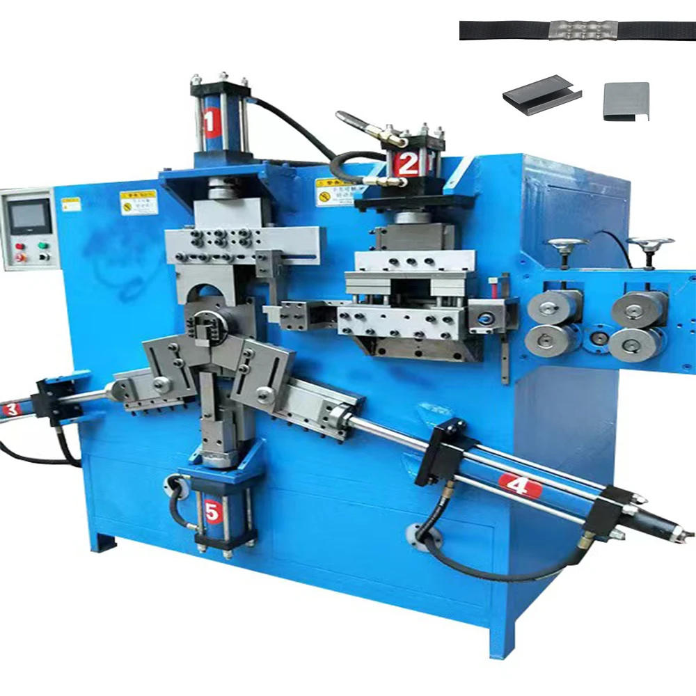 GST Steel Wire Buckle Making Machine - Automatic & Durable