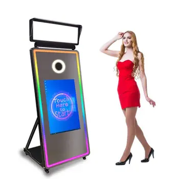 Magic Mirror Photo Booth 40 Inch Magic Mirror Photo Booth With Camera ...