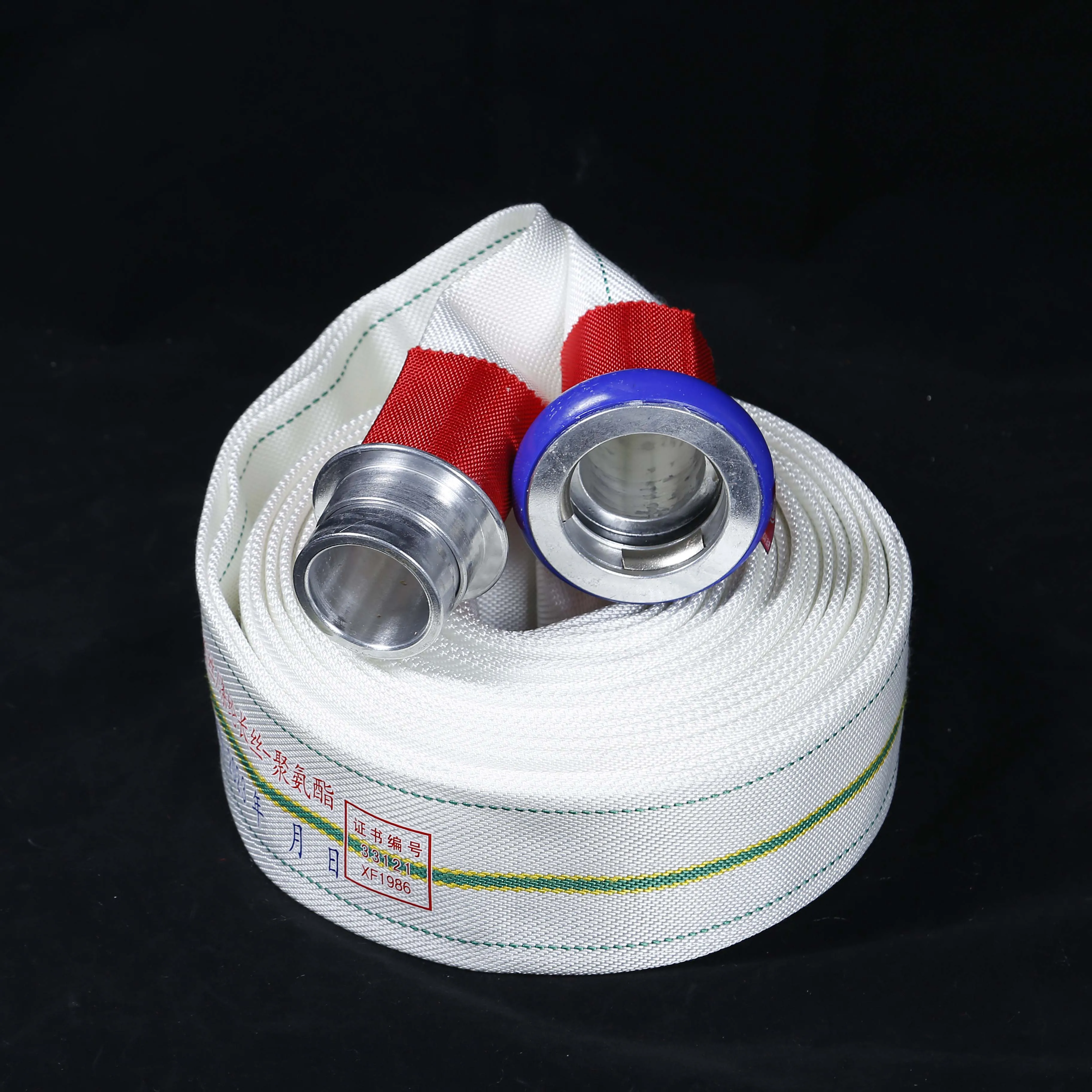 Factory Customized White Pvc Fire Hose Double Jacket Fire Hose - Buy ...