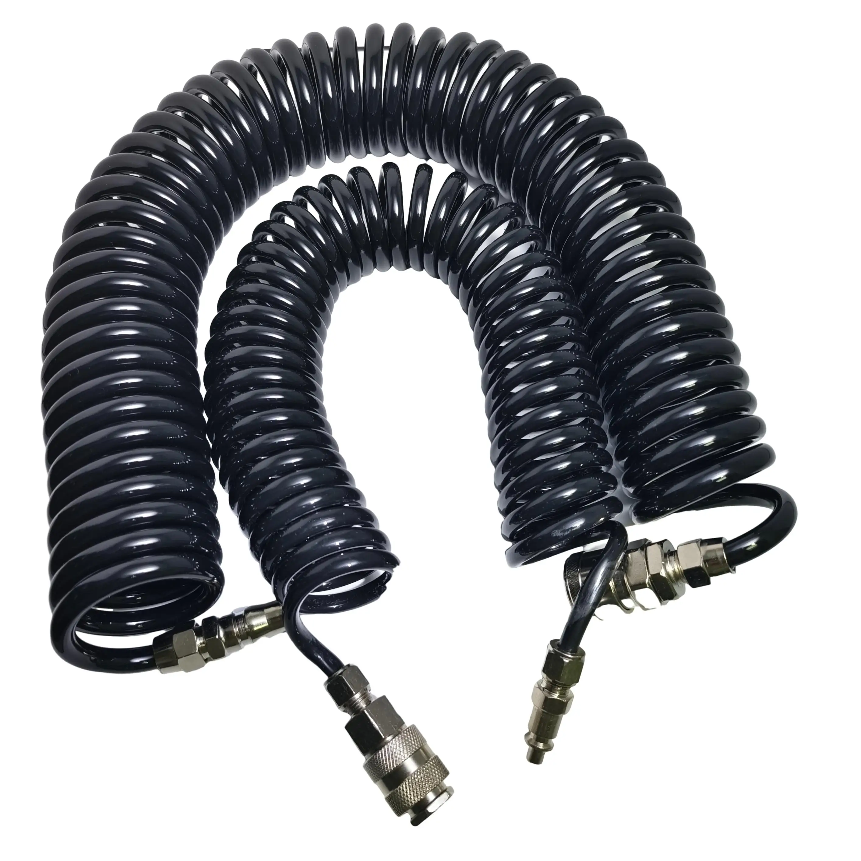 Trailer 28 Turns Coiled Spring Pipe Pa12 Pneumatic Spiral Coil Brake ...