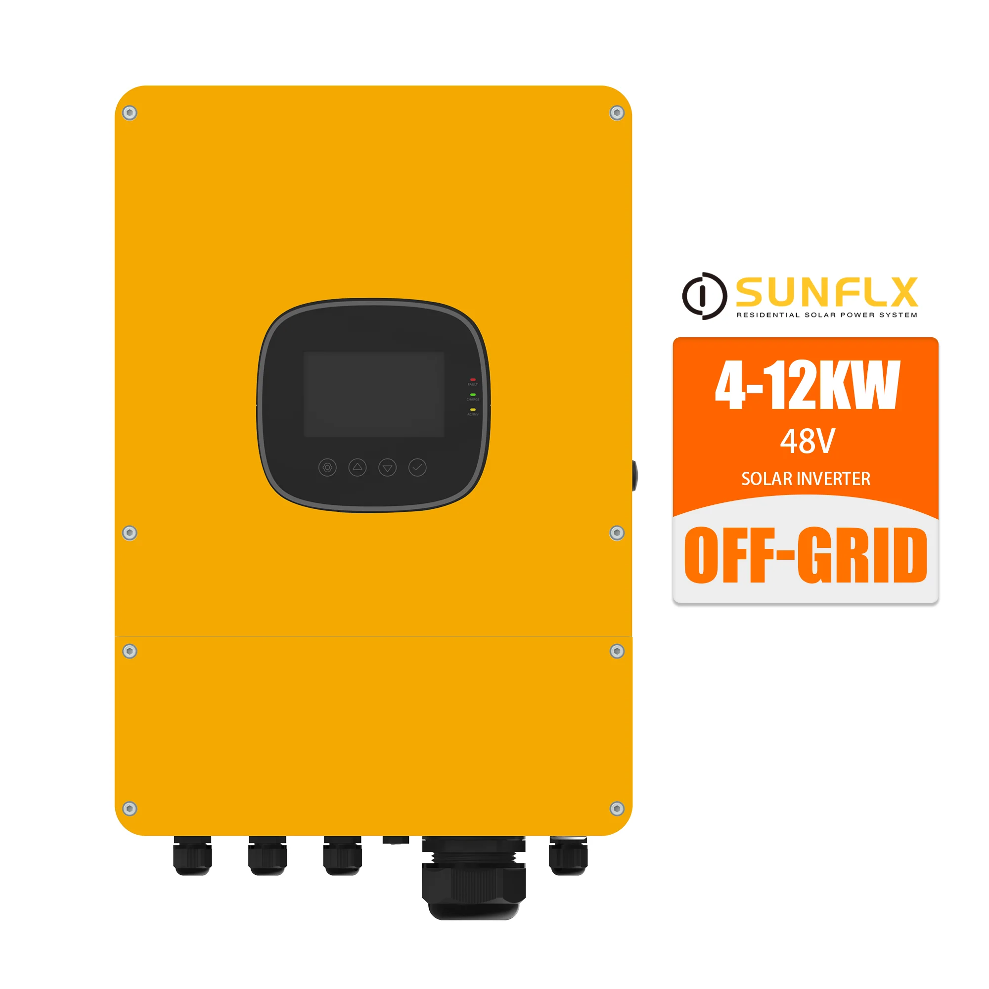 Sunflx 6kva 7kva Solar Inverter On Off Air Conditioner Inverter Solar ...