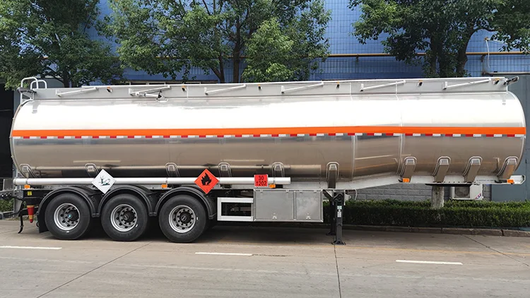 2/3 /4 Axle Heavy Duty Fuel Tanker Semi Trailer Crude Gasoline Petrol ...