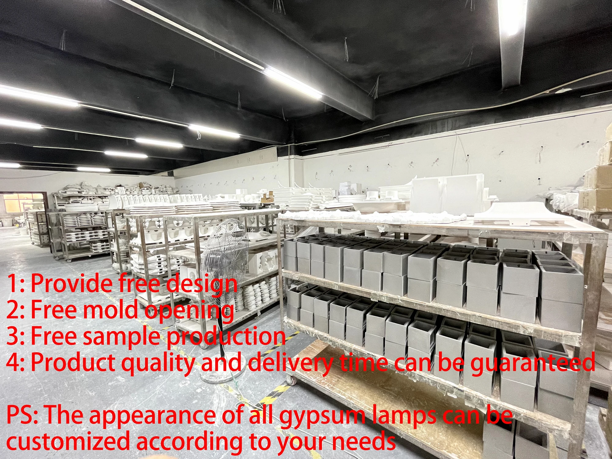 Indoor Modern Gypsum Ceiling Recessed Trimless Led Square Round Plaster ...