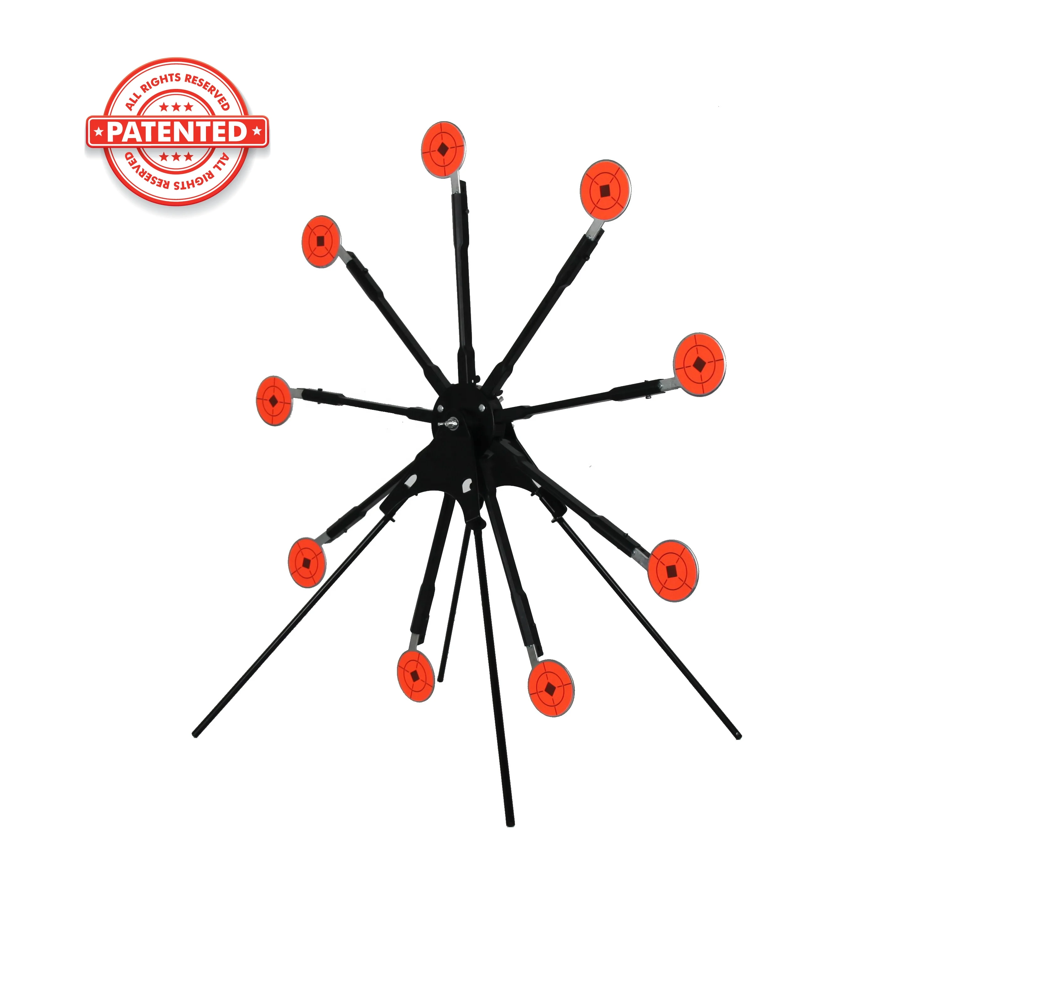 9mm Metal Ferris Wheel Spinning Pellet Shooting Target System - Oem