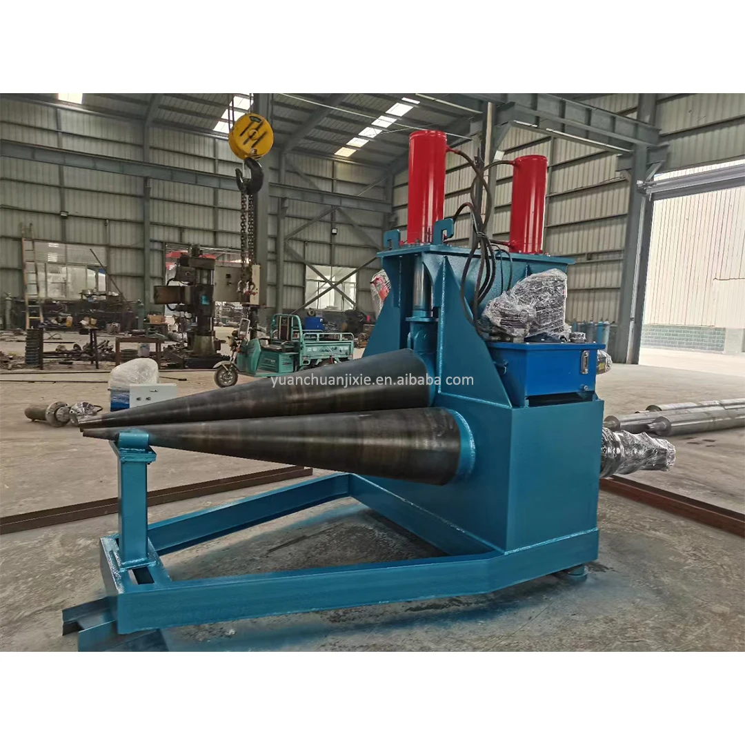Conical Plate Rolling Machine Fully Automatic Hydraulic Conical Round ...