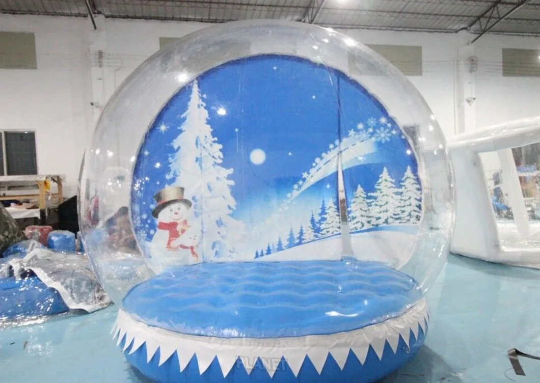 Customized Giant Life Size Transparent Pvc Christmas Human Snow Globe ...