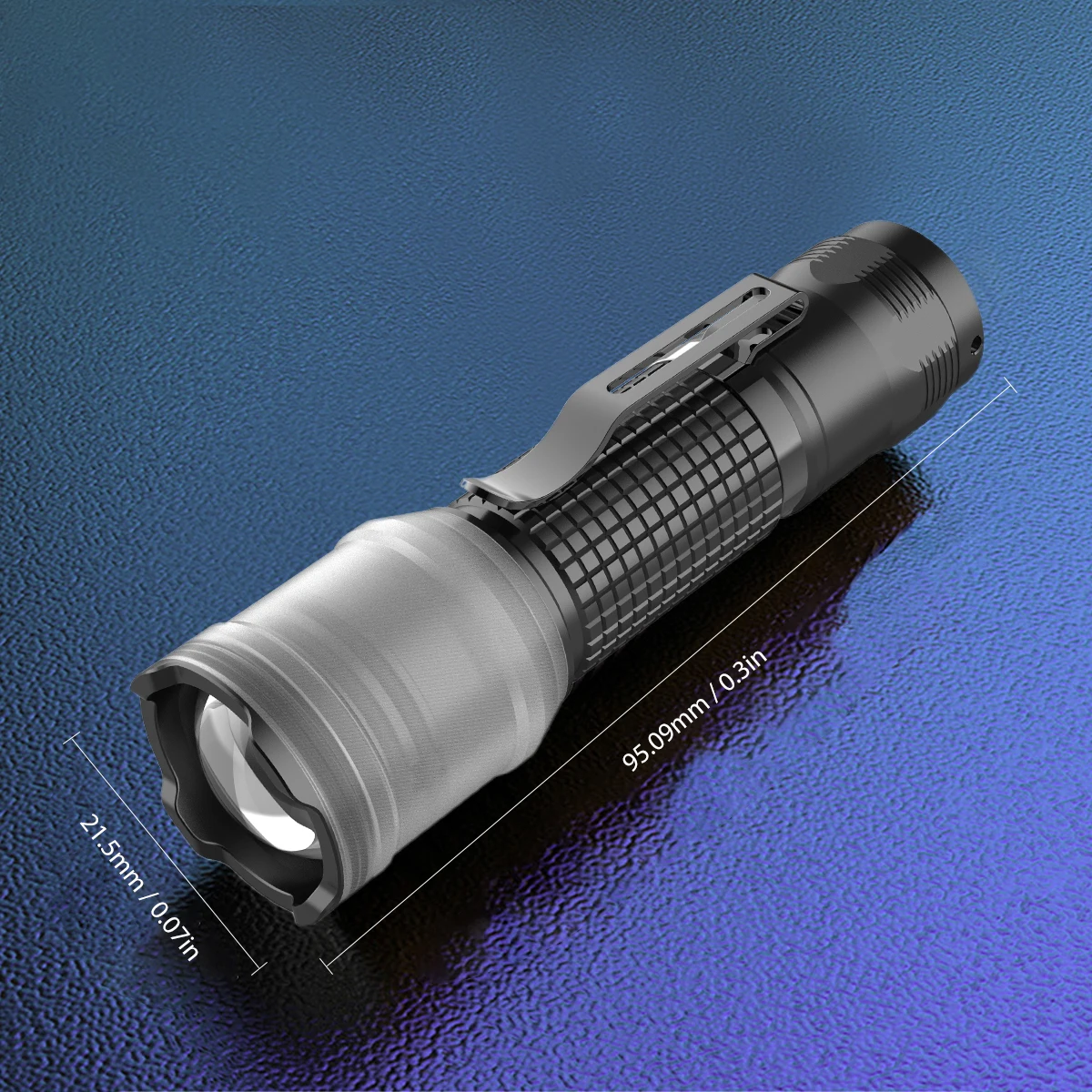 14500 AA White Laser Pocket Flash Light - High Quality