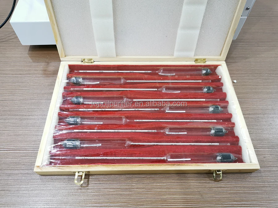 Oil Hydrometer API Specific Gravity ASTM D1298 Density Meter