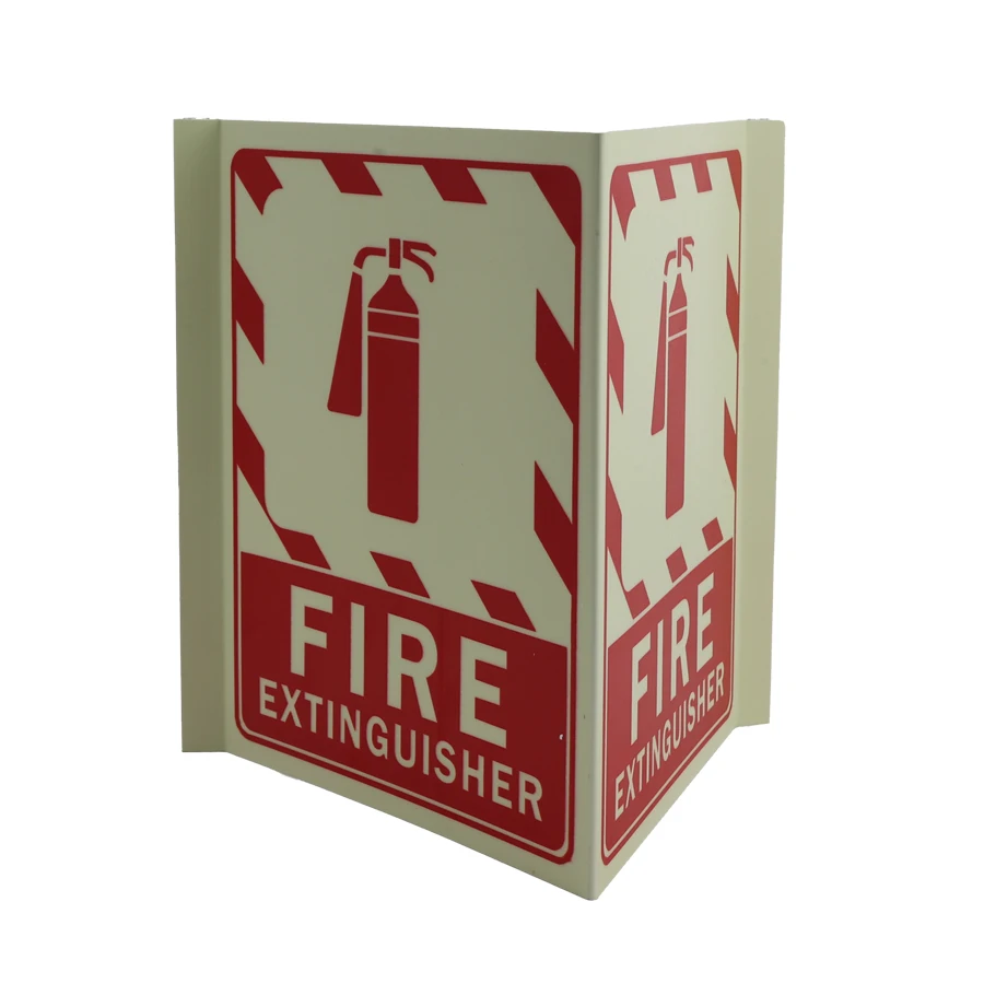 Photoluminescent exit signs for Fire Fighting and Safety Warning Self ...
